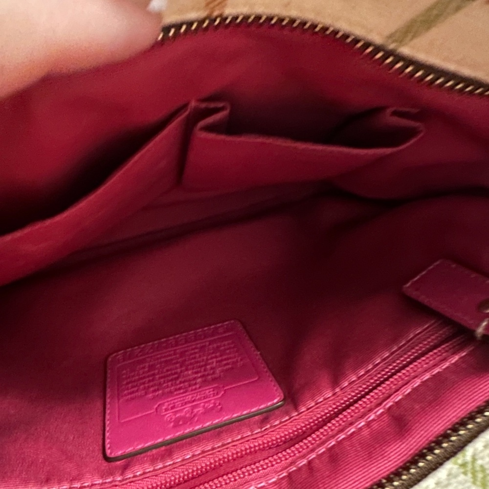 Coach Leather Ware Tote With Matching Wedge Shoes Siz… - Gem